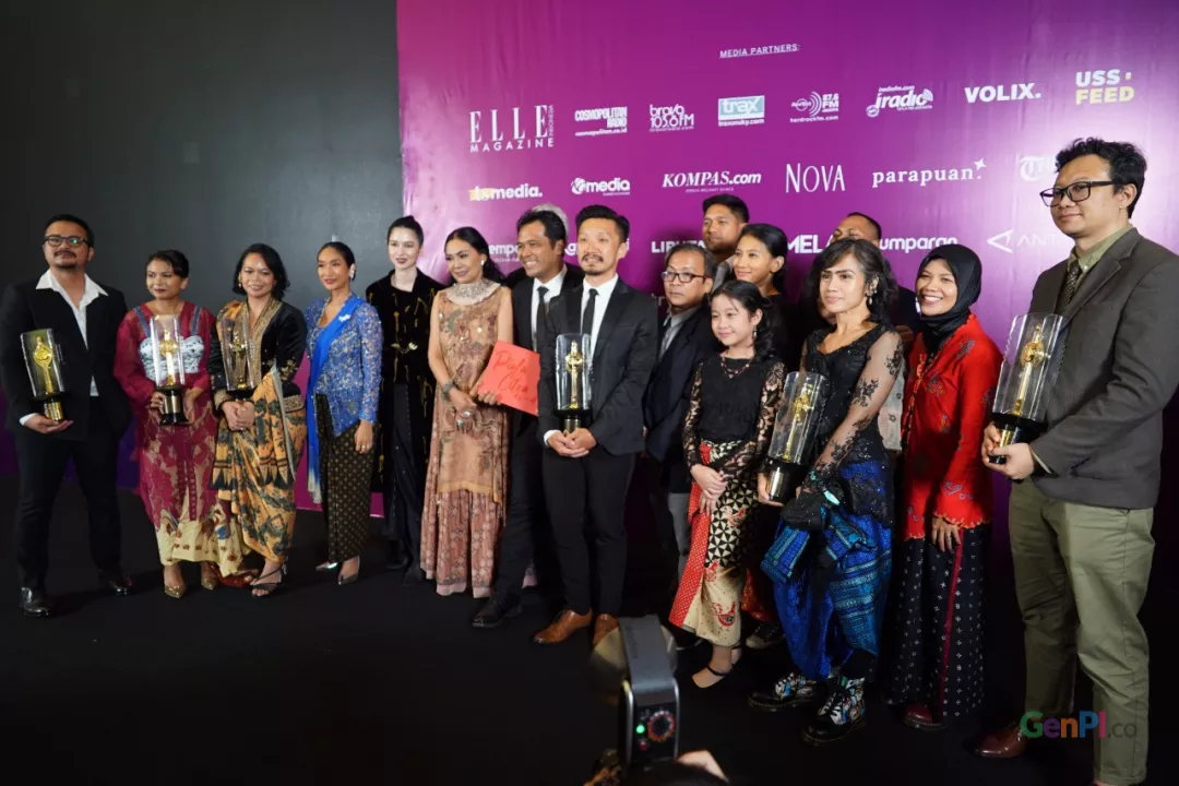 Foto: Deretan Peraih Piala Citra Festival Film Indonesia 2022 - GenPI.co