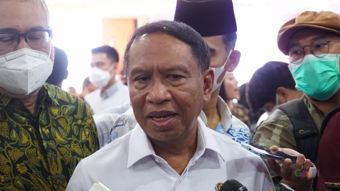 Foto: Menpora Zainudin Amali Luncurkan Logo Sumpah Pemuda - GenPI.co