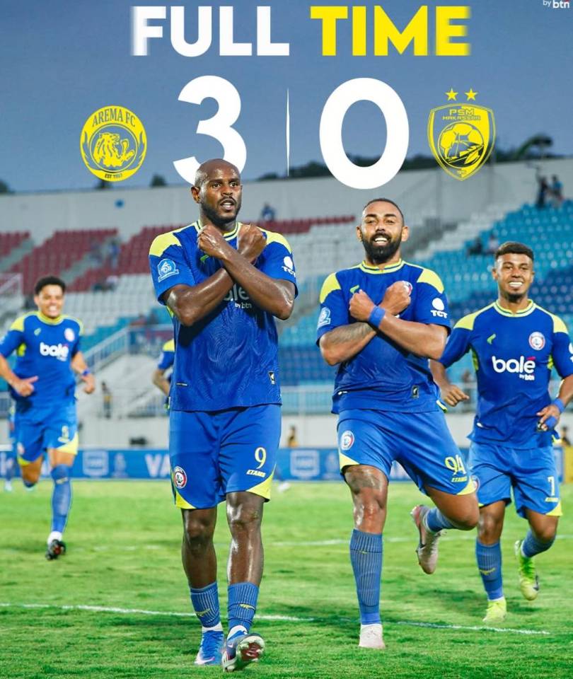 Hasil Super League Hari Ini: Kalahkan PSM, Arema FC Masuk 10 Besar ...